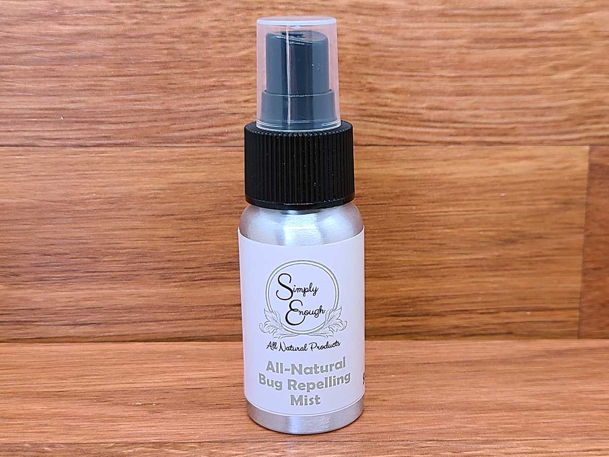 All Natural Bug Repelling Mist – 1 oz. Travel Size – Simply Enough